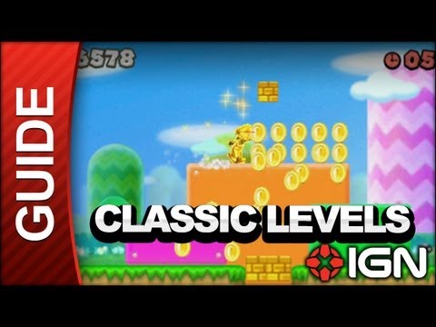 New Super Mario Bros. 2 - Classic Levels Coin Rush - 3 Star Coin ...