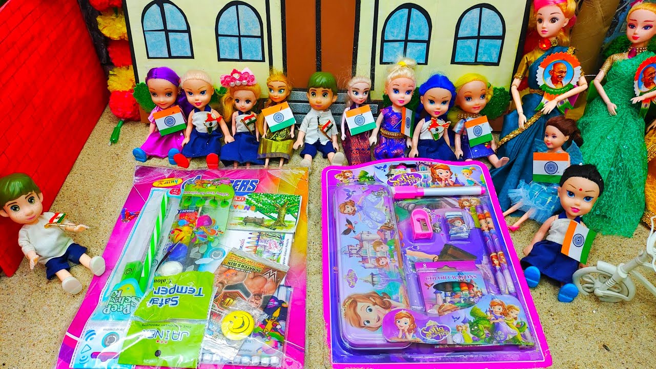 யாருடைய Gift 🎁 நல்லாருக்கு? || Avengers kit Vs Sofia kit || My Barbie Shows - YouTube