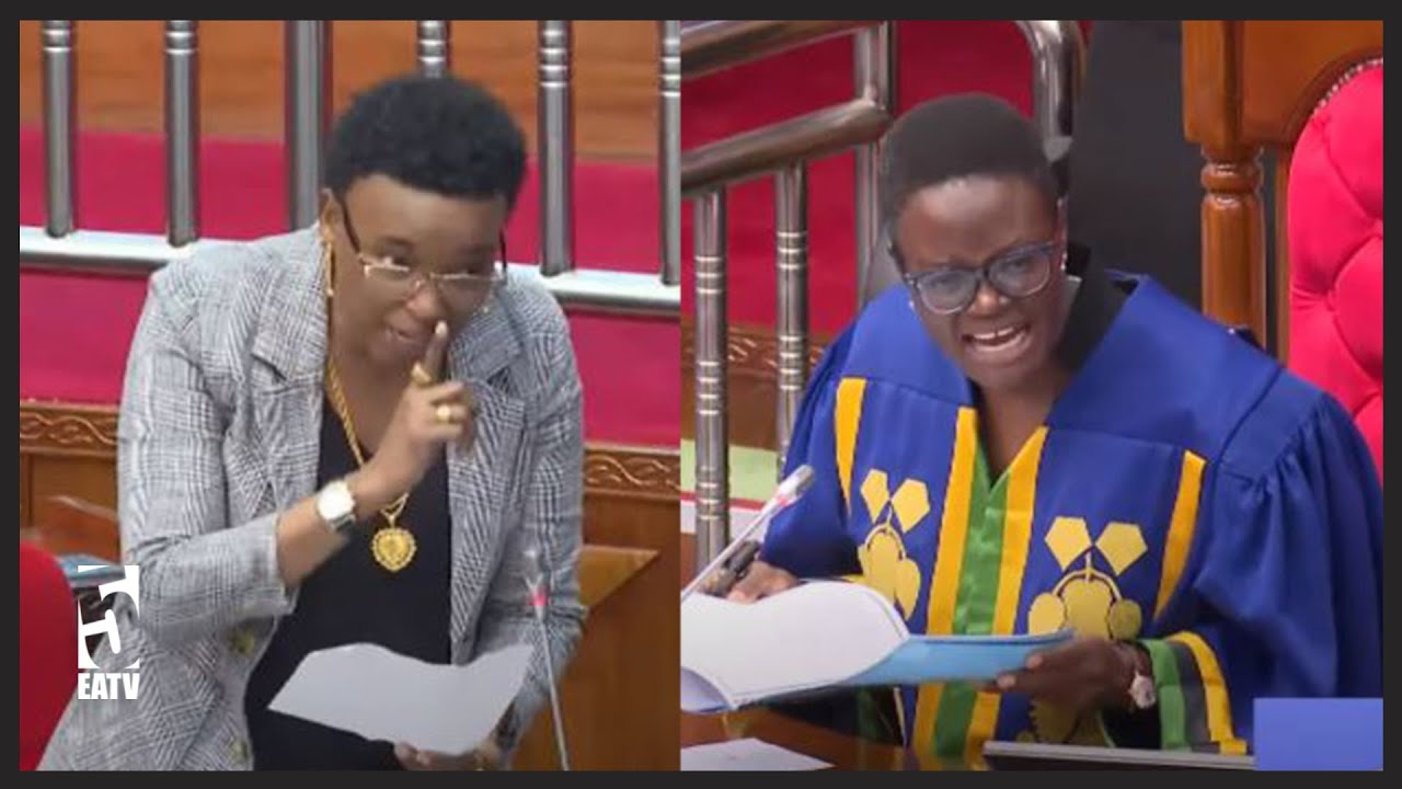 KIVUMBI BUNGENI! SPIKA TULIA AMBANA HALIMA MDEE KUHUSU BANDARI YA DAR ...