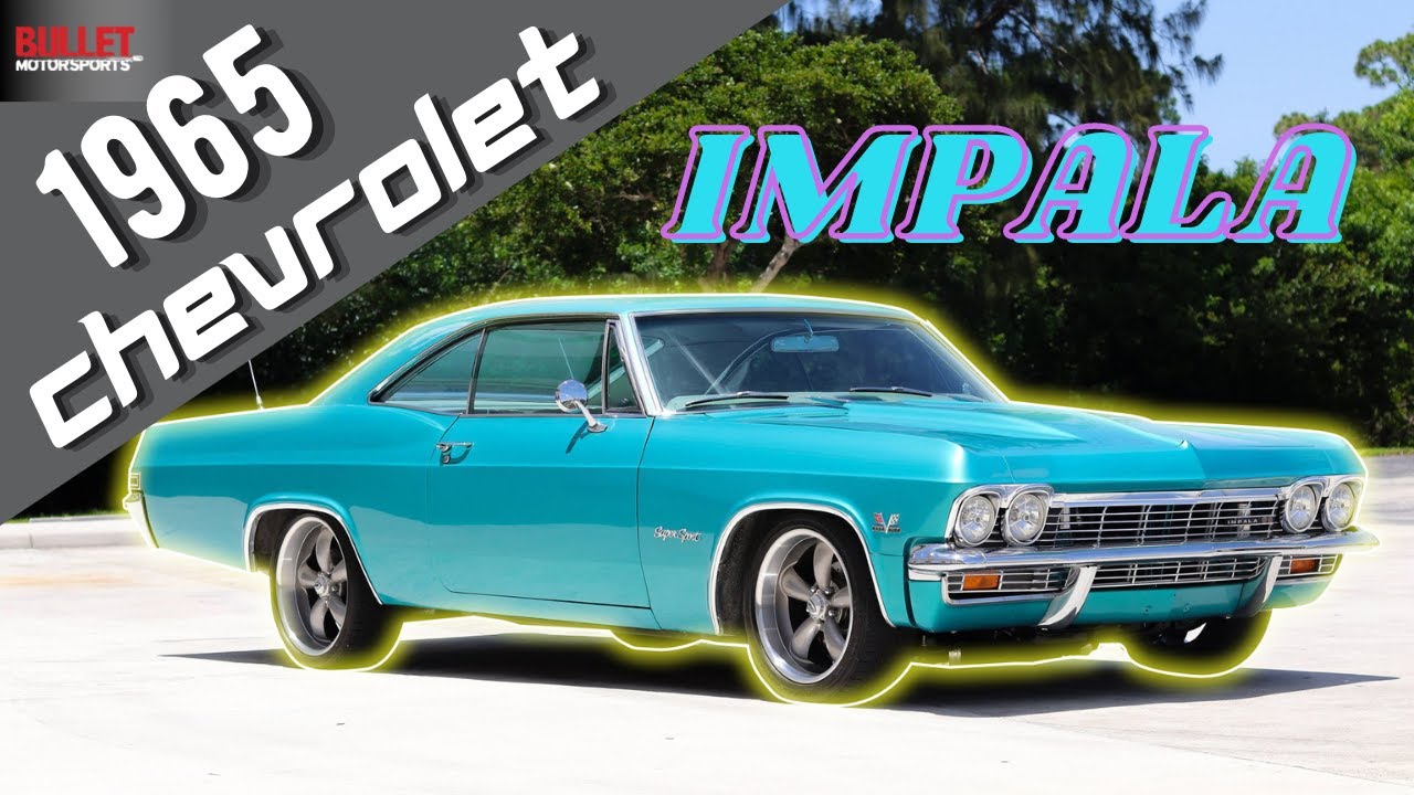 Immaculately Restored 1965 Impala, 400+ HP Big Block Neckbreaker ...