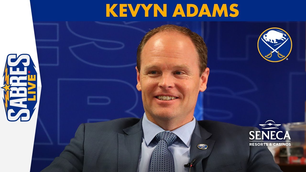 Kevyn Adams Joins Sabres Live From Las Vegas | Buffalo Sabres - YouTube