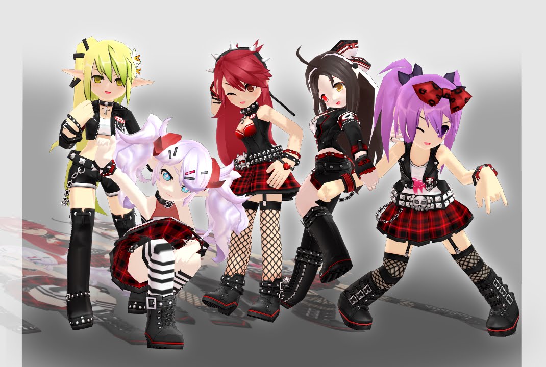 【Elsword-MMD】♠️ 빅스(VIXX) - 사슬 (Chained up) ♠️【Gothic Punk】 - YouTube