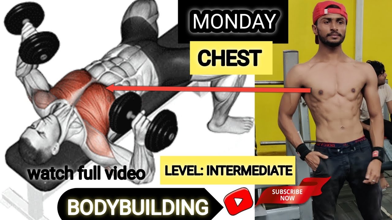 3 Effective Chest Exercises For Bigger Pecs ll chest workout ll chest ...