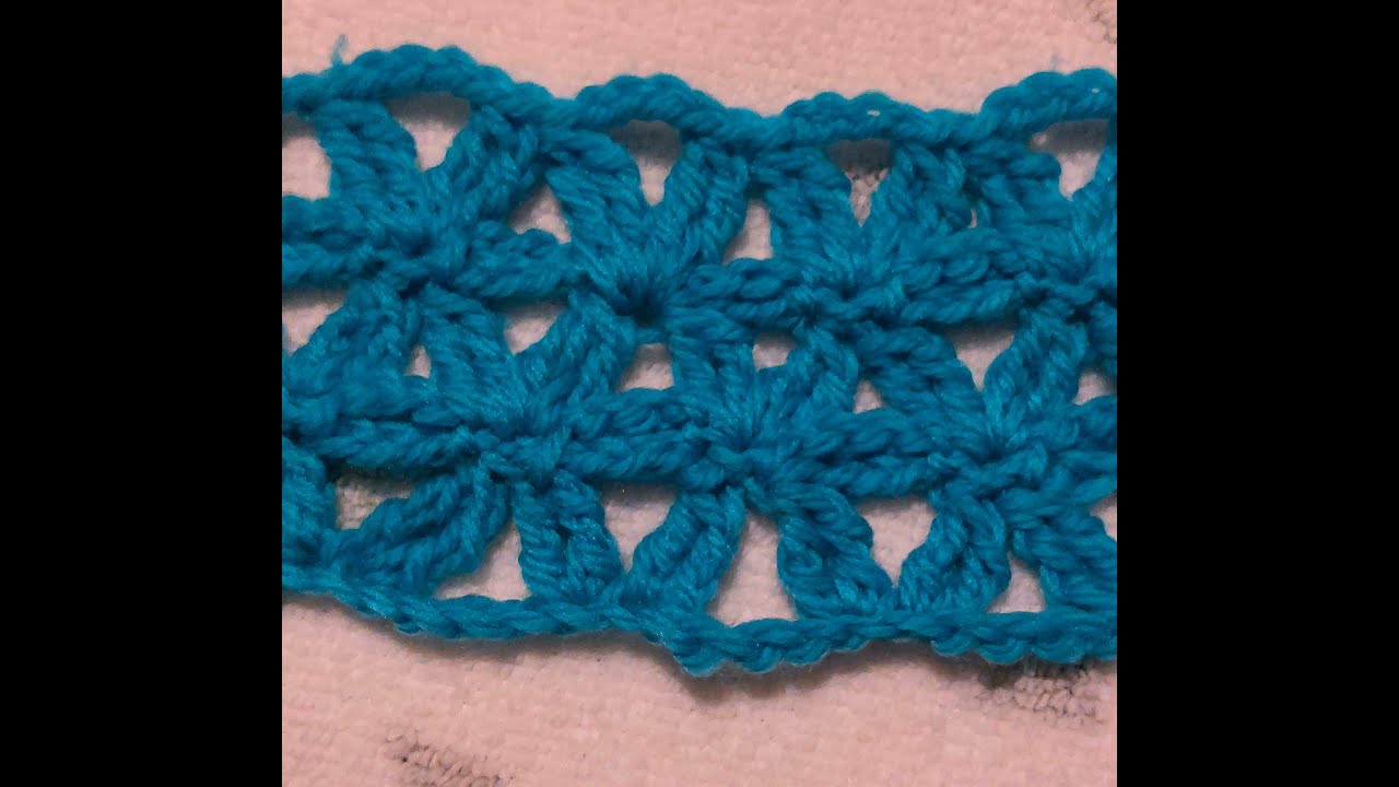 Crochet pattern tutorial #06: Beautiful crochet flower; So pretty 💙 ...