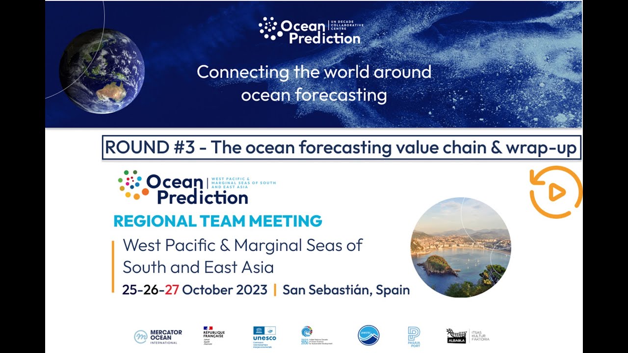 Round #3 - OceanPrediction RT meeting - West Pacific & Marginal Seas of ...