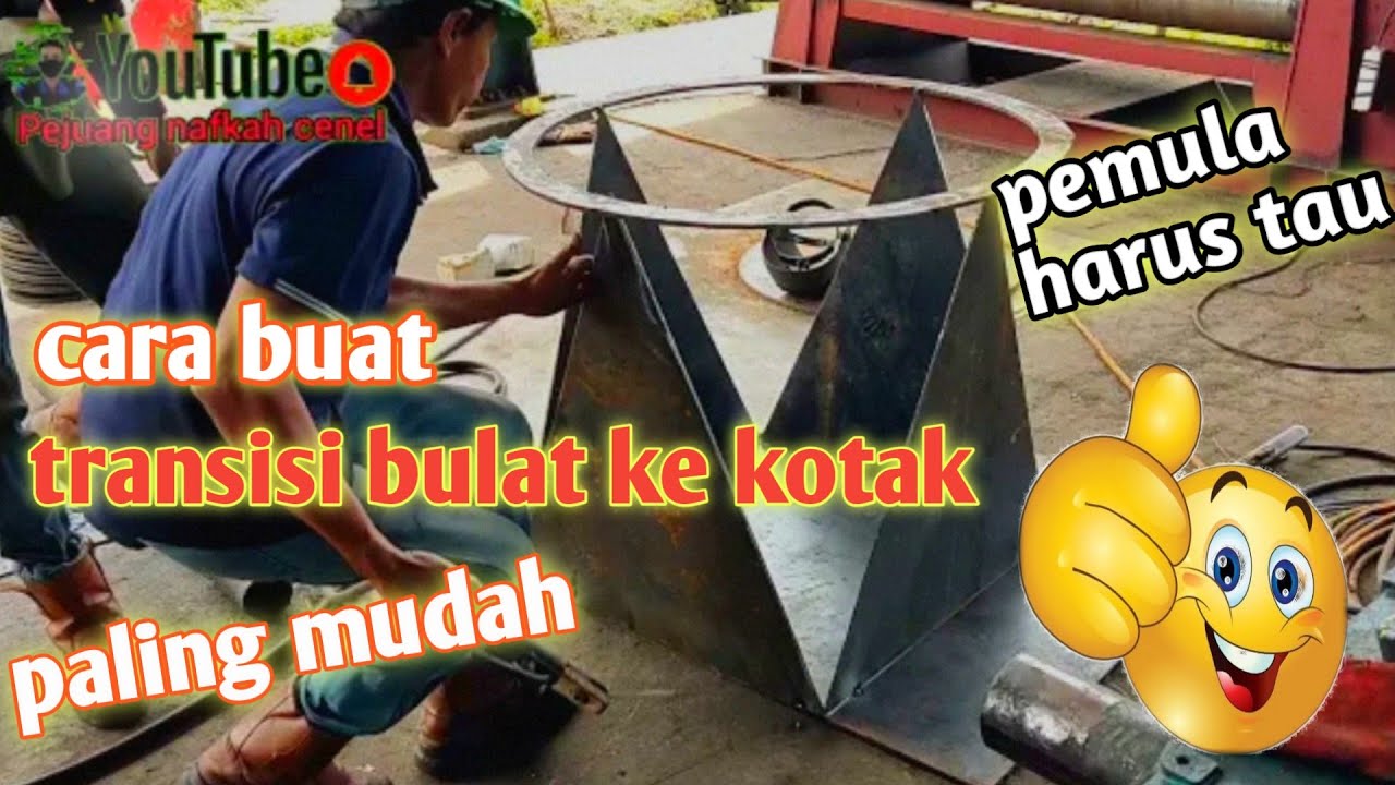 cara buat transisi ducting - YouTube