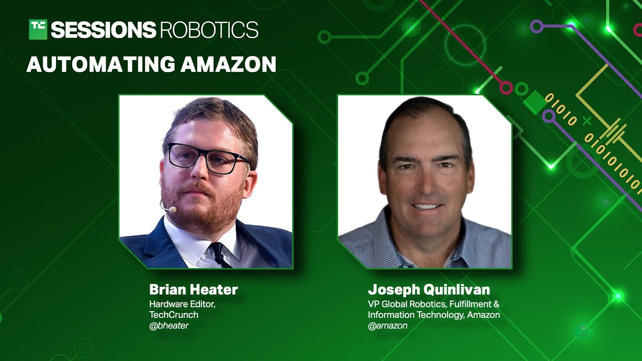 Automating Amazon with Joseph Quinlivan, Amazon's VP Global Robotics ...