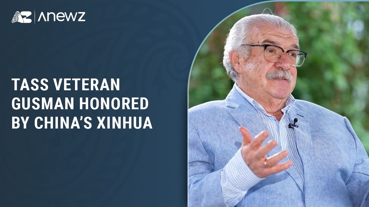 TASS veteran Gusman honored by China’s Xinhua - YouTube