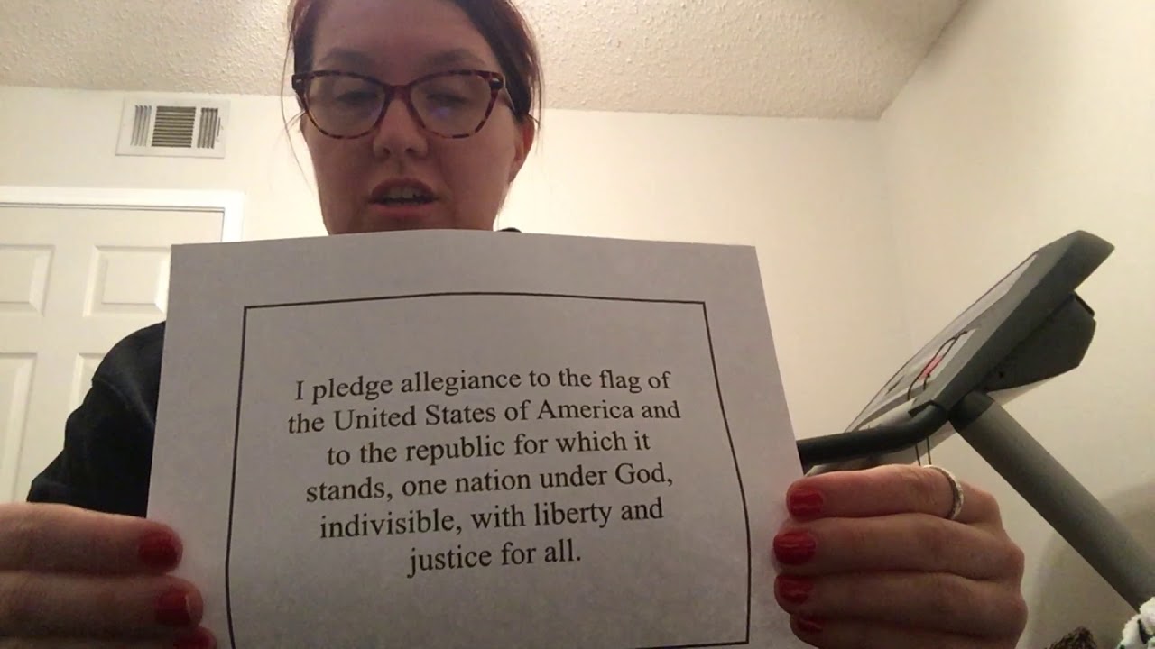 Pledge of Allegiance in Spanish - YouTube