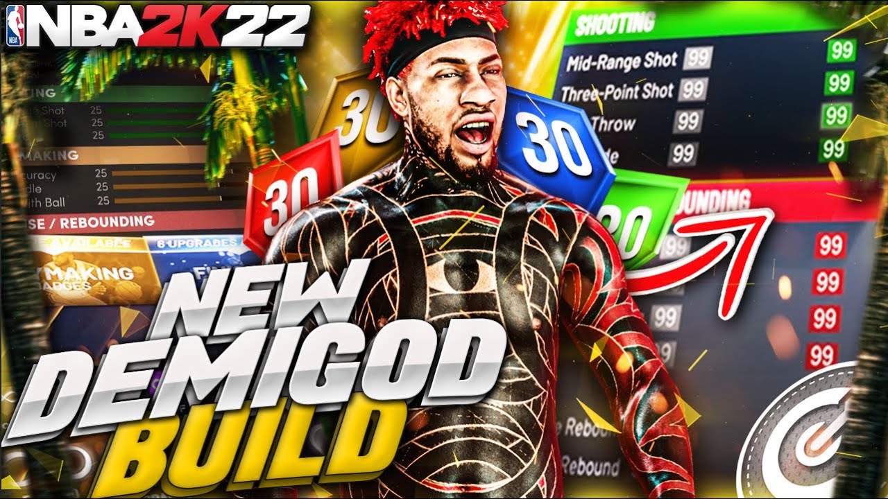 THIS NEW DEMIGOD META BUILD WILL BREAK NBA 2K22! HOW TO MAKE THE BEST ...