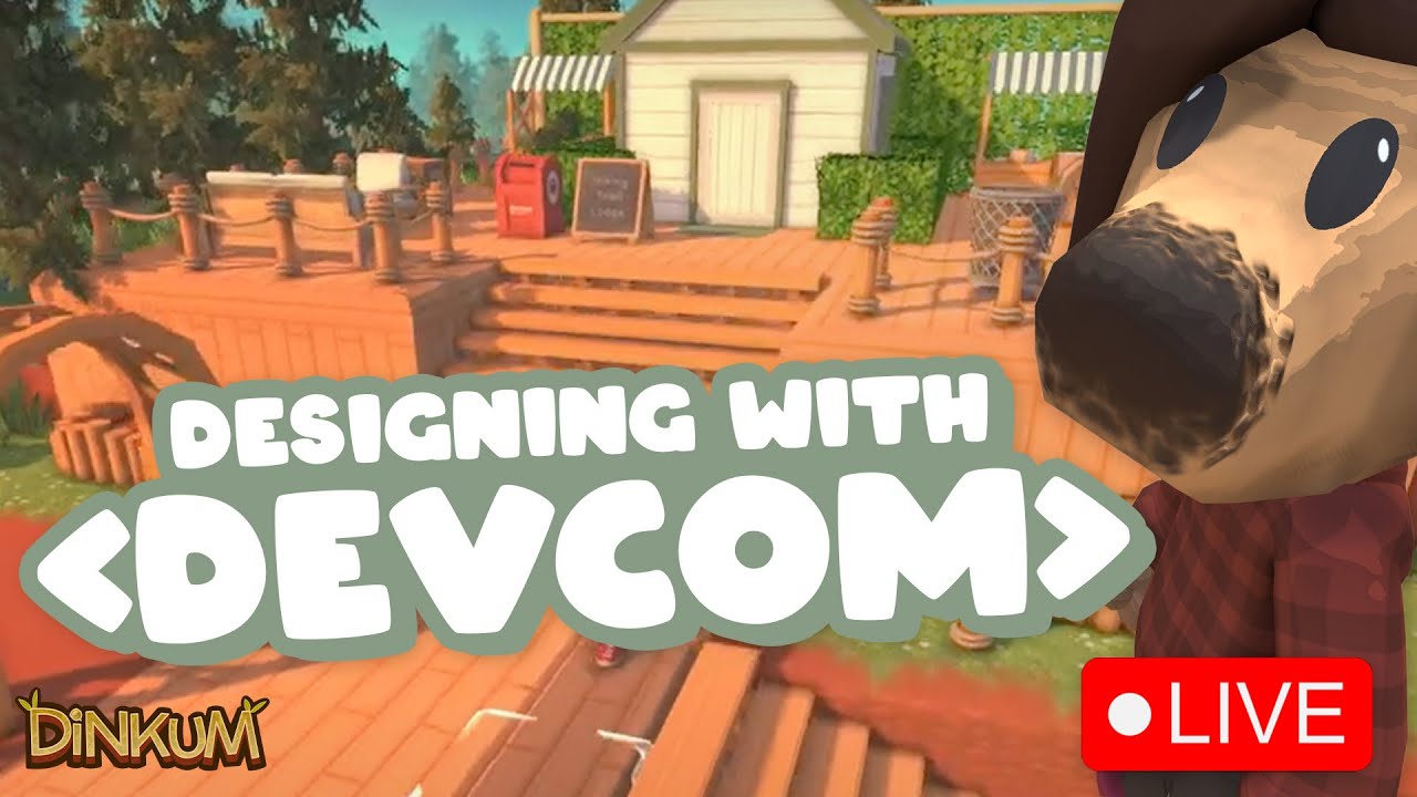 🔴 going EXTRA with the dev commands 👀 DINKUM - YouTube