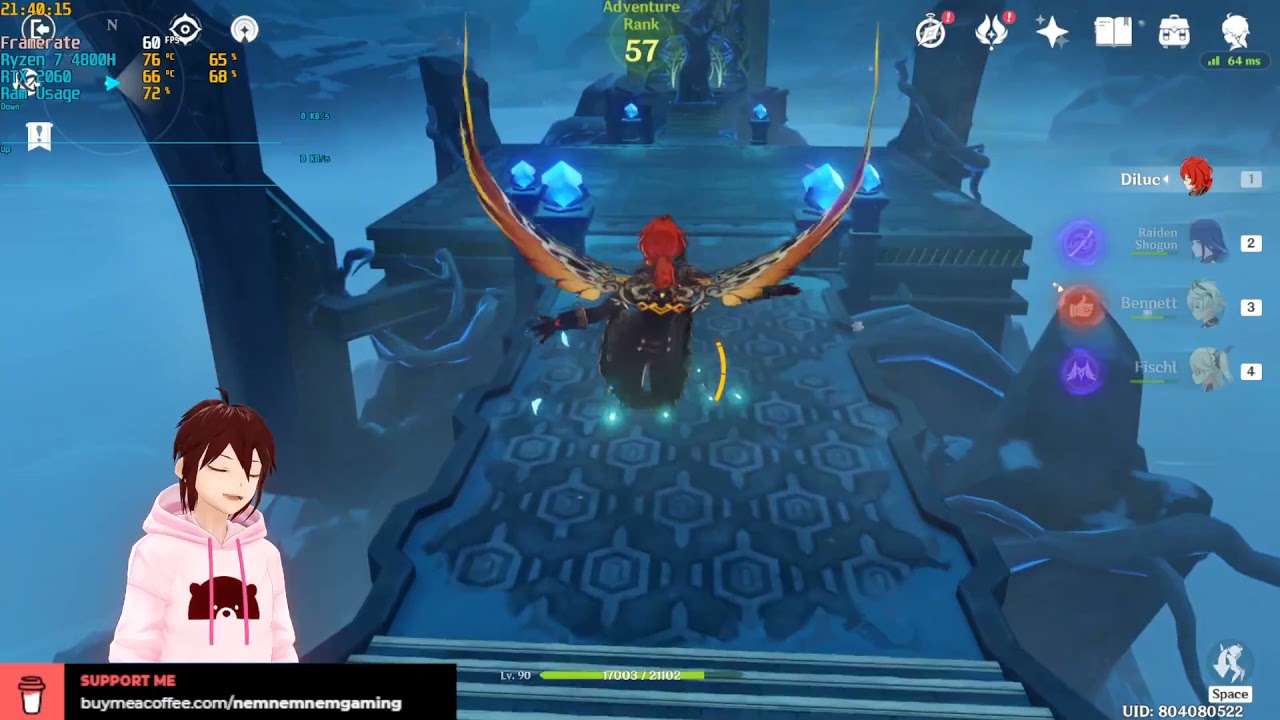 Genshin Impact | Wednesday Stream! International Sloth Day! 20-Oct-2021 ...