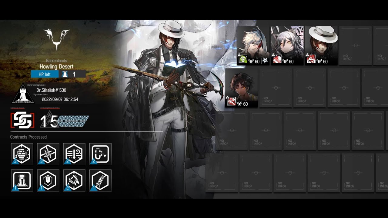 Arknights Contingency Contract #8 Dawnseeker Day 9: Howling Desert Risk ...