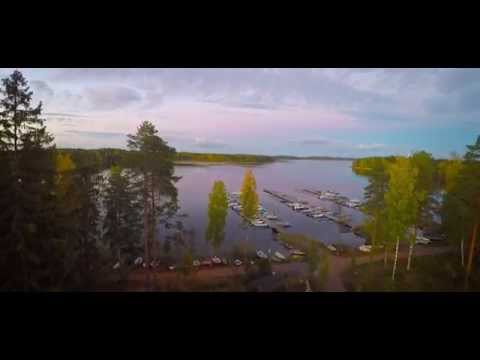 Walking in the air at LUT Green Campus - Gopro Hero 4 - Phantom 2 - Zenmuse H4-3D