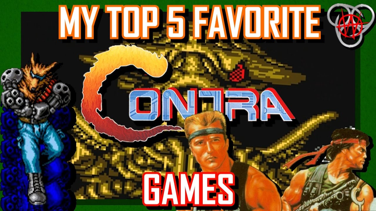 My Top 5 Favorite Contra Games - 30 Years of Contra | Nefarious Wes ...