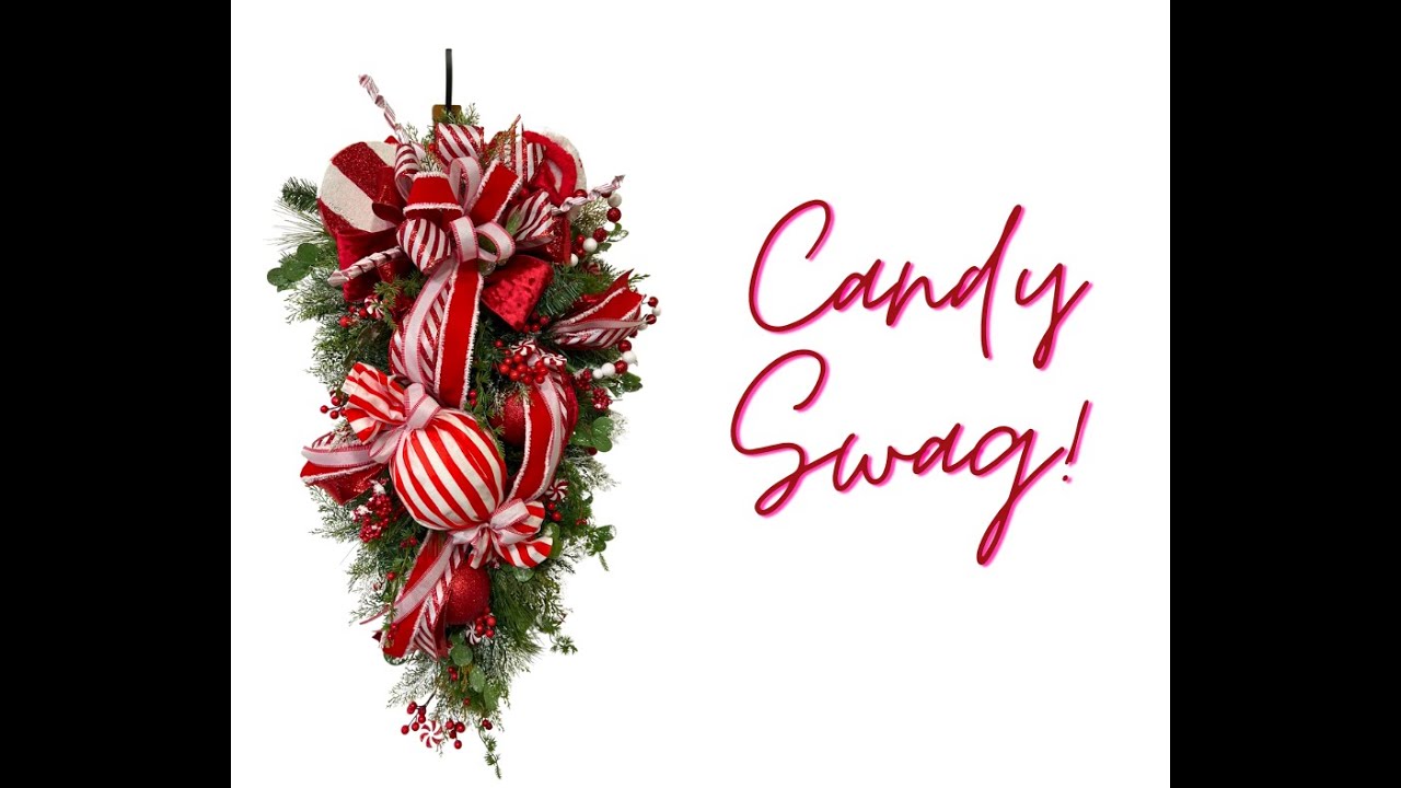 Christmas Candy Swag - YouTube