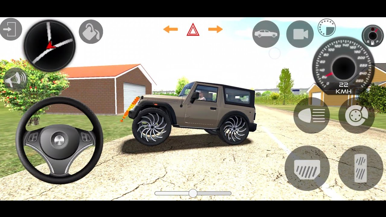 Rocky bhai ki Thar Indian Cars Driving 3D 2024 || Indian Simulator 3D ...