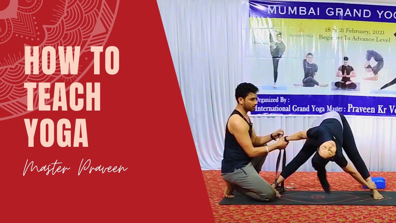 Teaching Technic of full twisting posture | Master Praveen - YouTube