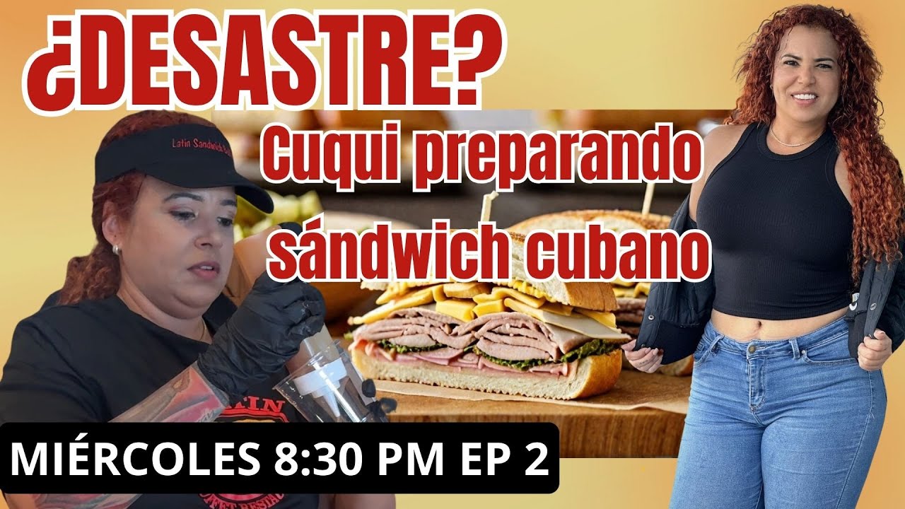 ¡Increíble! El MEJOR sándwich cubano es preparado por humorista-Cuqui ...