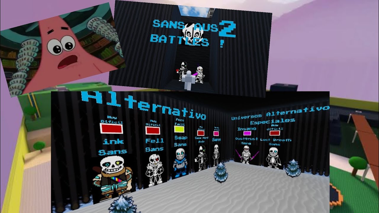 Sans sus BATTLES! (Obby Creator) - YouTube
