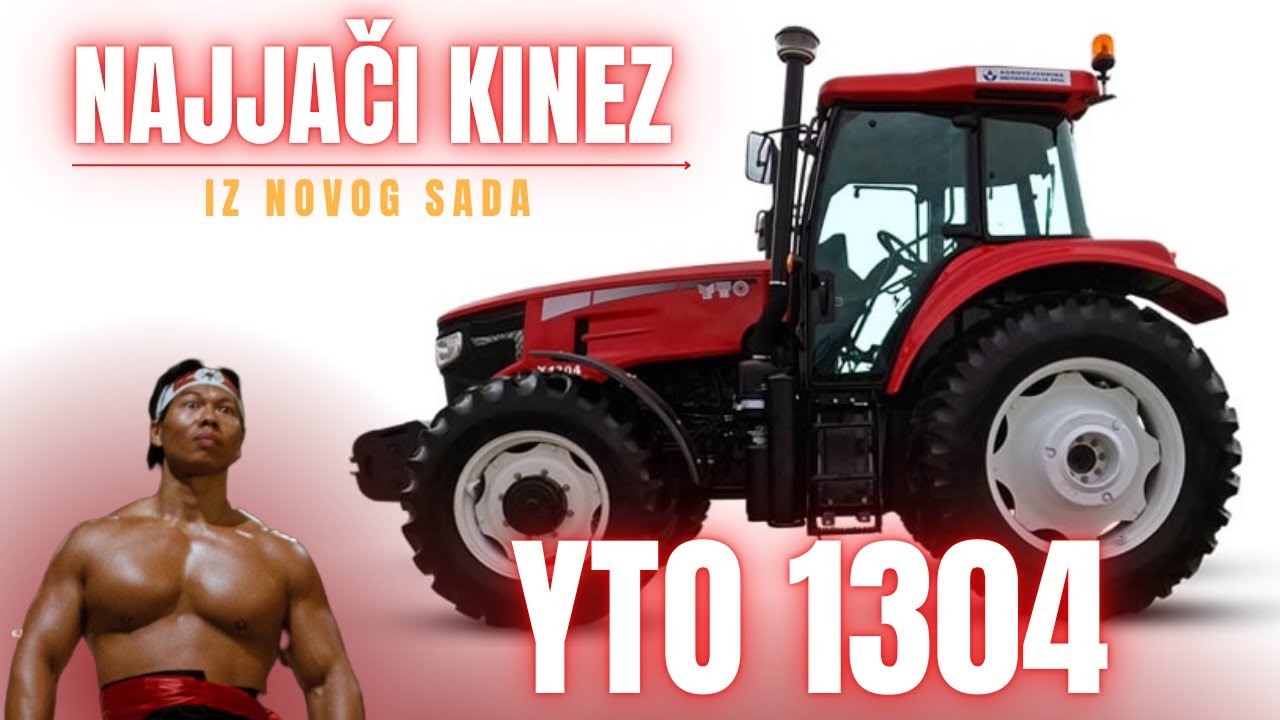 NAJJAČI KINEZ iz Novog Sada - YTO1304 // recenzija - YouTube