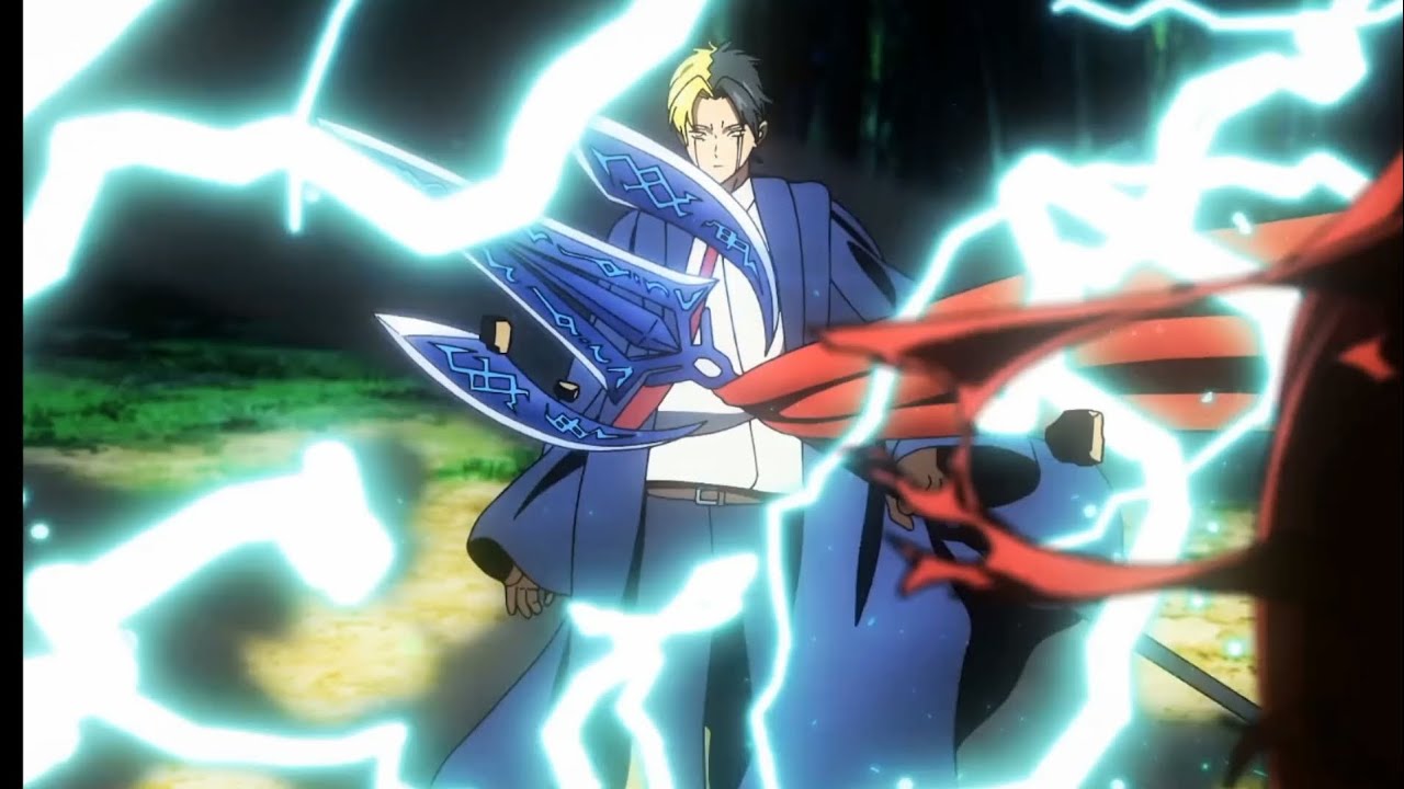 mashle magic and muscles season 2 episode 3 rayne ames use Summon Ares ...