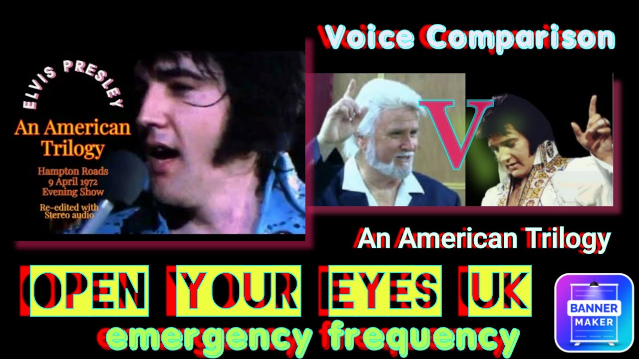 Elvis V Bob joyce. An American Trilogy. Voice Comparison. - YouTube
