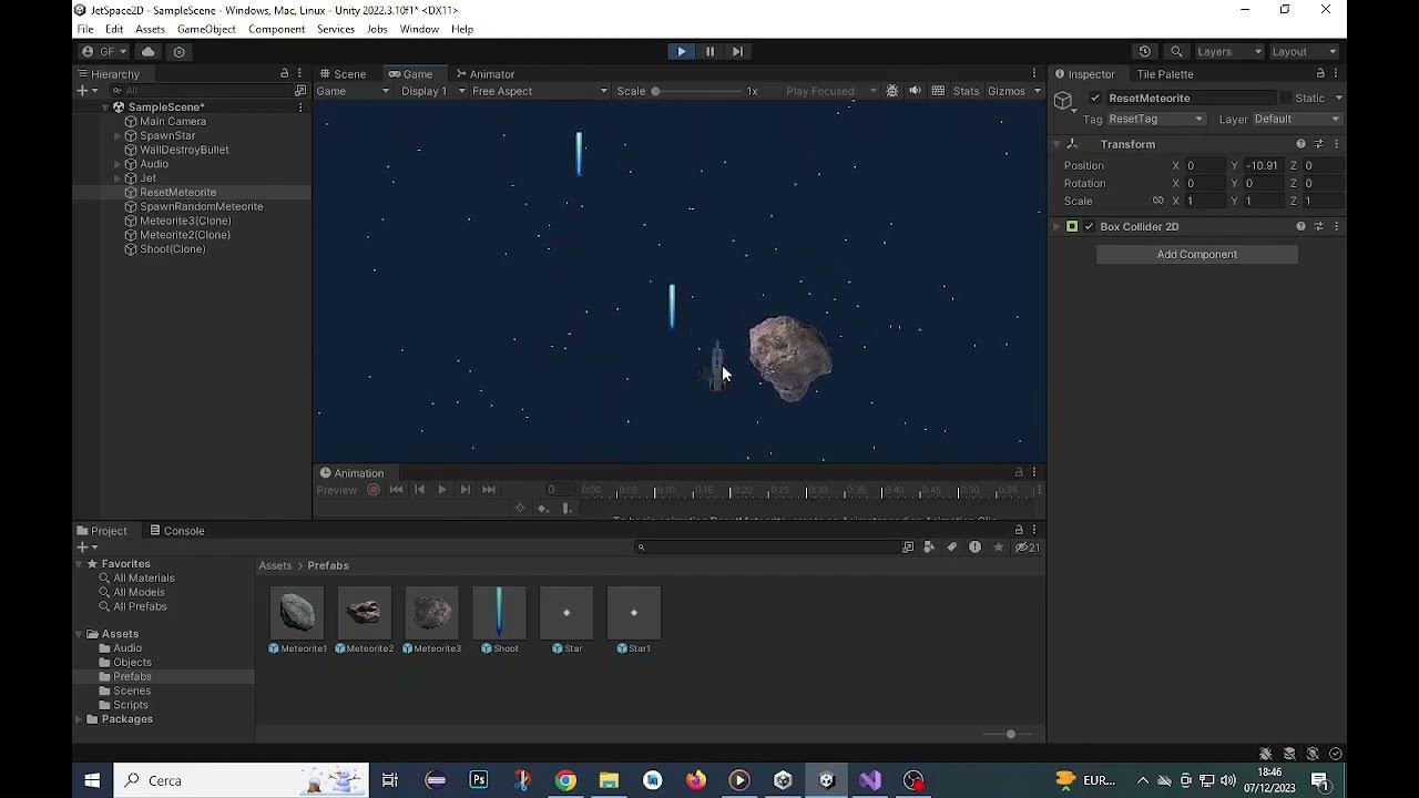 Unity 2D Spawn Random Objects only by a horizontal line for desktop or mobile - YouTube