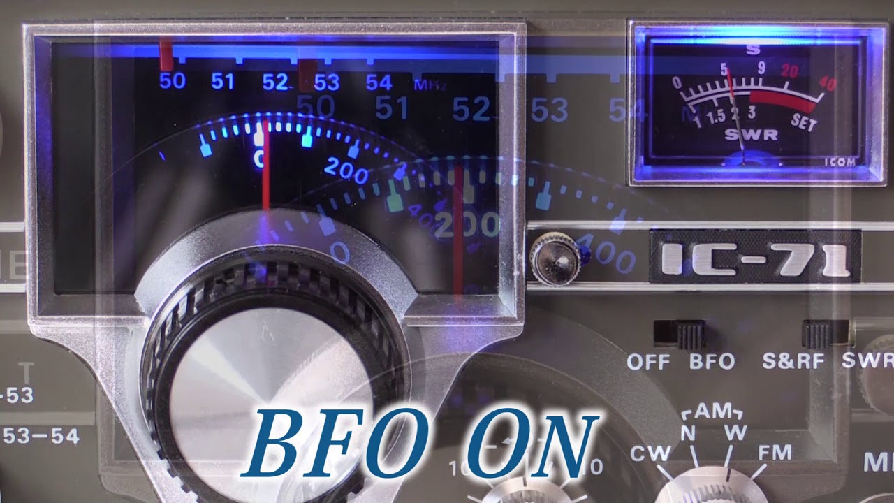 ICOM IC-71 の紹介 - YouTube