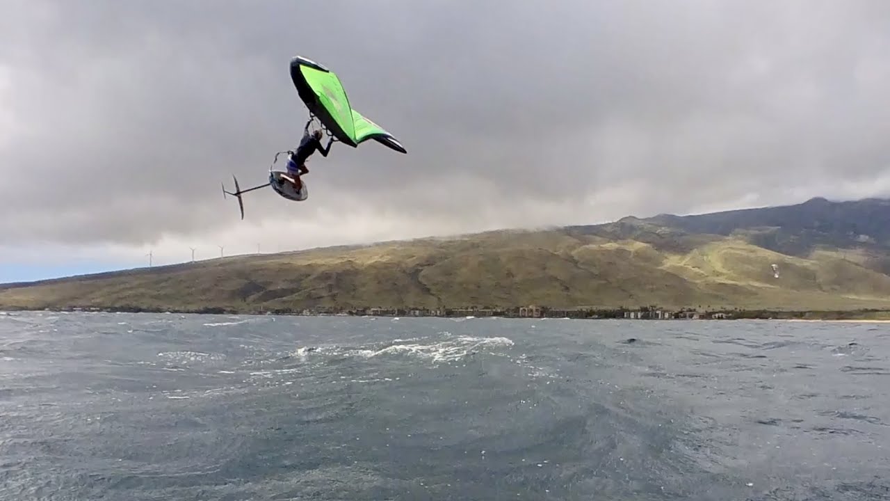 Sinbad and Steve winging on Maui’s south shore – One shot / no cuts ...