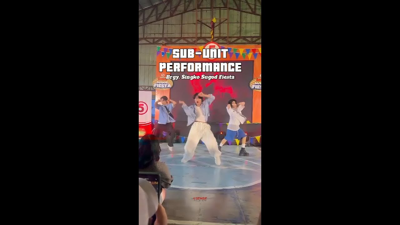 6ENSE - RUKO, CAIZER, & L.A [ SUBUNIT ] Performance | Brgy. Singko ...