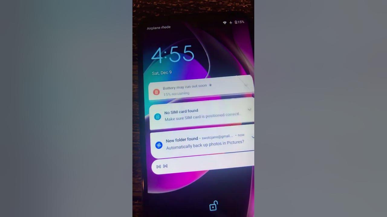 Motorola 5G Start up Shut down - YouTube