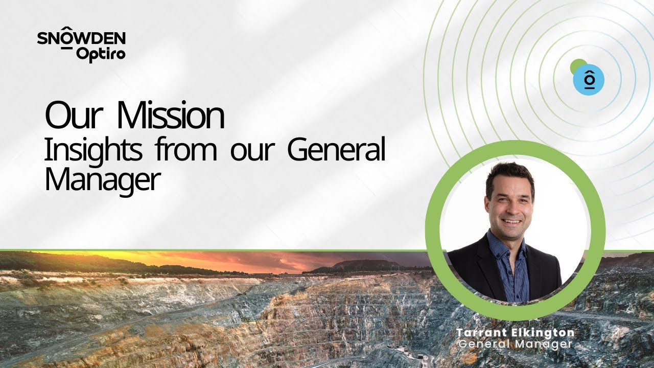 Snowden Optiro: Our Mission - Insights from our General Manager - YouTube