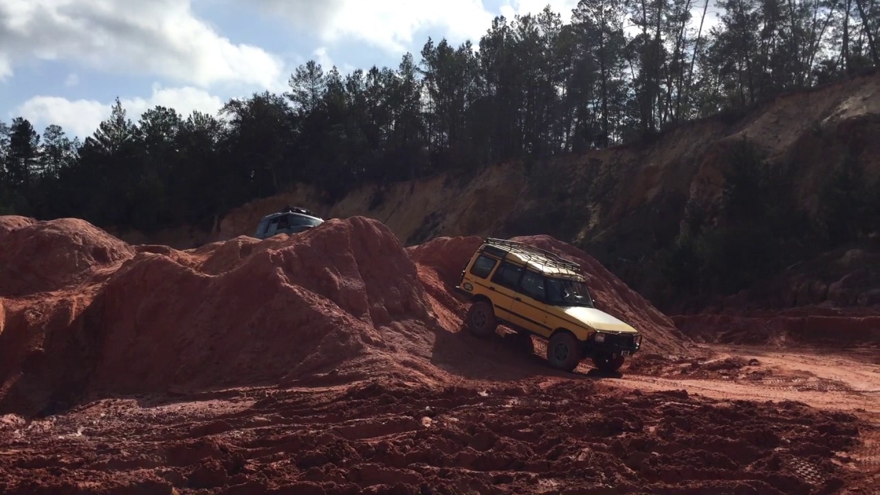 Big Scrub, Ocala National Forest - 1997 Land Rover Discovery XD up and ...