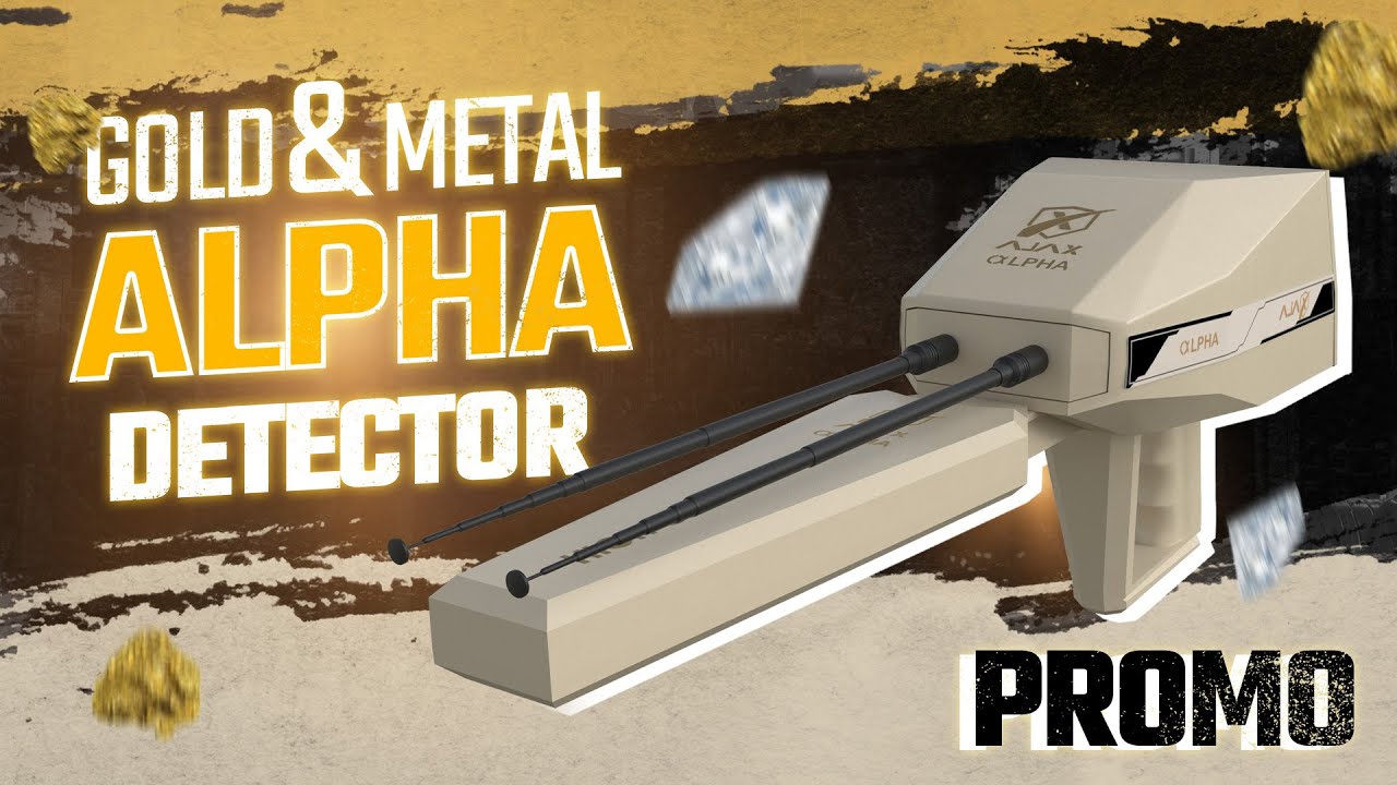 ALPHA Long Range Gold and Metal Detector - YouTube