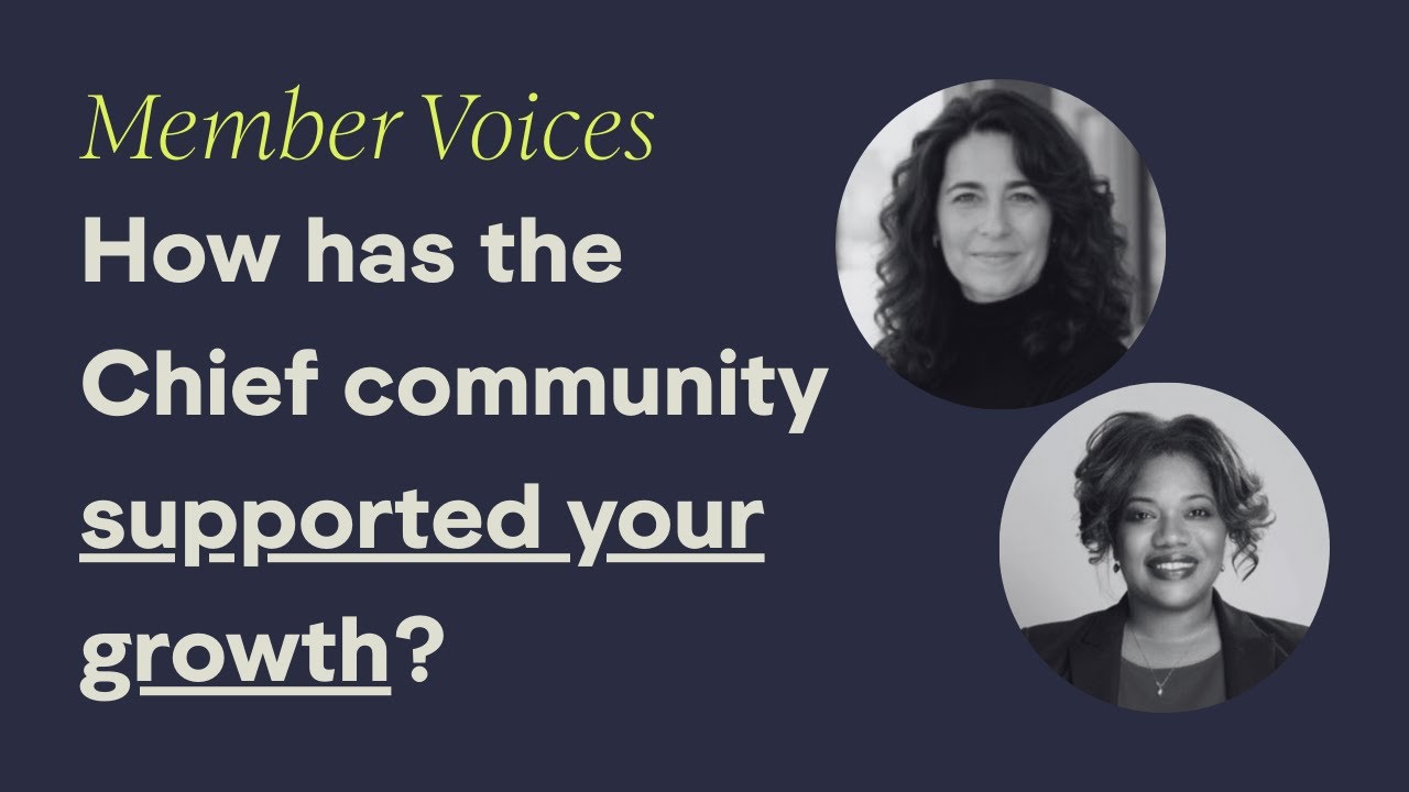 How does Chief membership support personal growth? | Member Voices ...