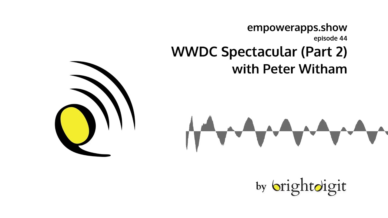 WWDC Spectacular (Part 2) with Peter Witham - YouTube