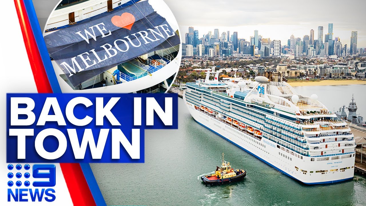 First cruise ship in more than two and a half years docks in Melbourne ...