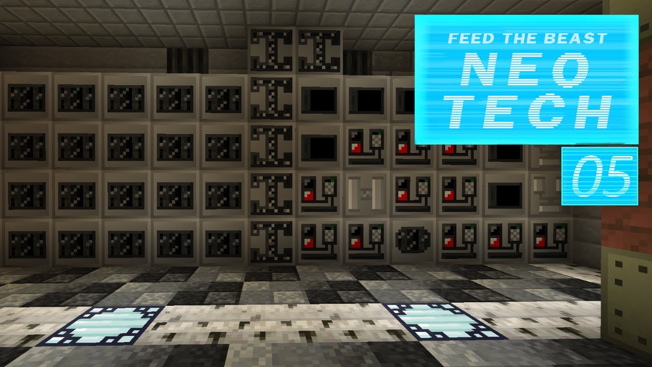 FTB NeoTech Guide- Episode 5- Machine-o-Mart - YouTube