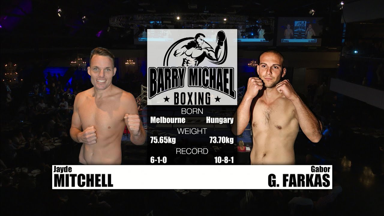 JAYDE MITCHELL vs GABOR FARKAS - TV Ringside 30/04/16 - YouTube