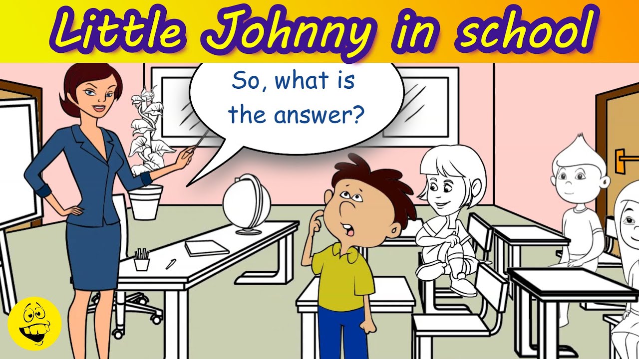 Funny Jokes | Little Johnny doesn't pay attention in class | Best Jokes ...