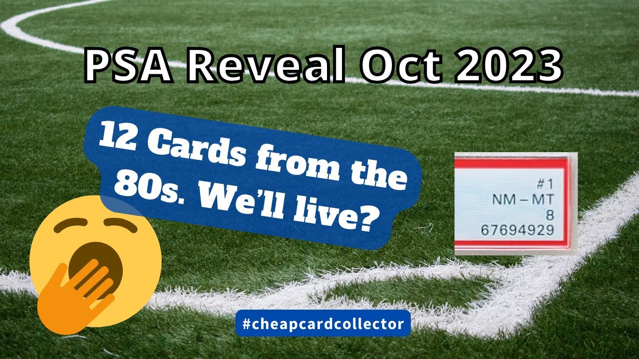 12 Card PSA Reveal - 1980s Special! - YouTube