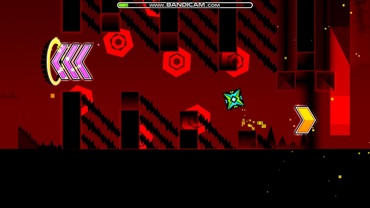 Attempt and die (Geometry Dash "Death moon") - YouTube