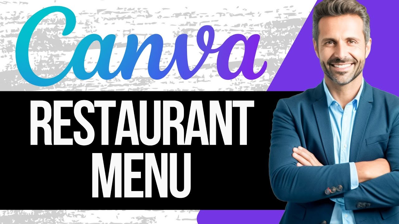 How To Design a Restaurant Menu in Canva | Full Tutorial 2025 - YouTube