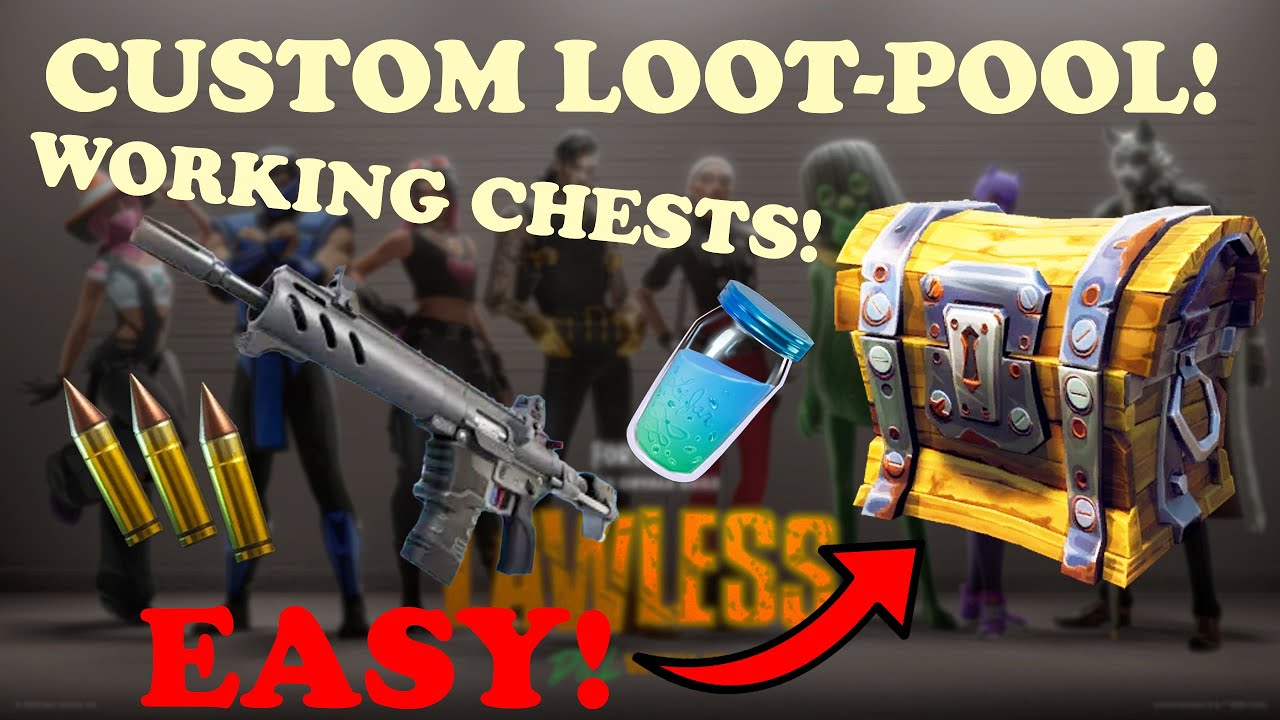 How to make Simple Battle-Royale loot-pool systems for chests in UEFN ...