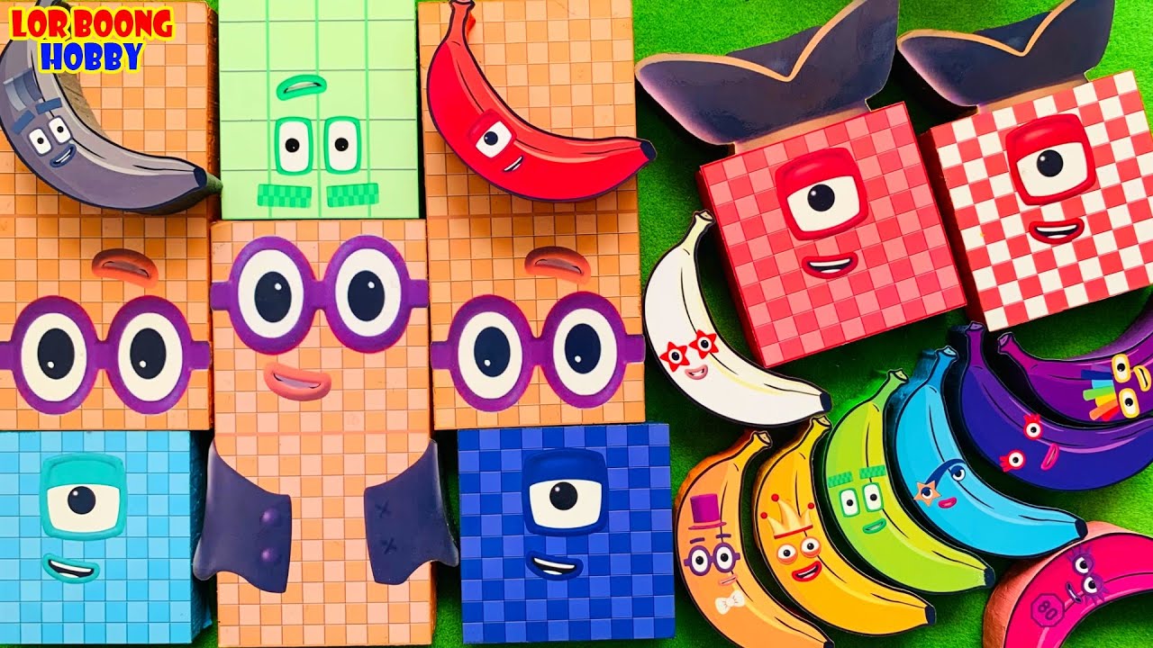 Meet Numberblocks NEW 1040 Puzzle Tetris Shape| ASMR chirping of birds ...