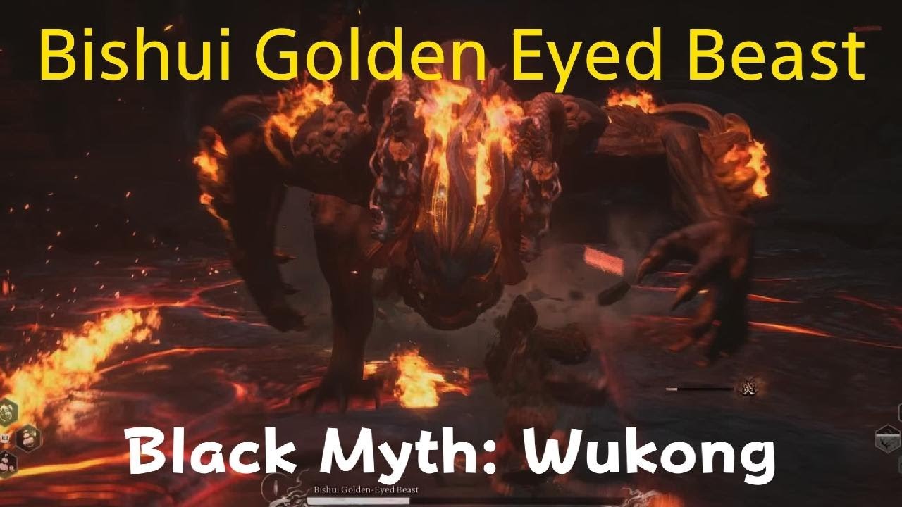 Bishui Golden-Eyed Beast | Black Myth: Wukong - YouTube