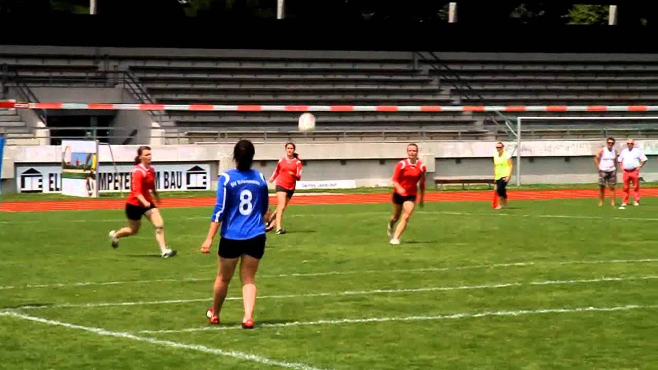Faustball: 2. Bundesliga Damen - YouTube