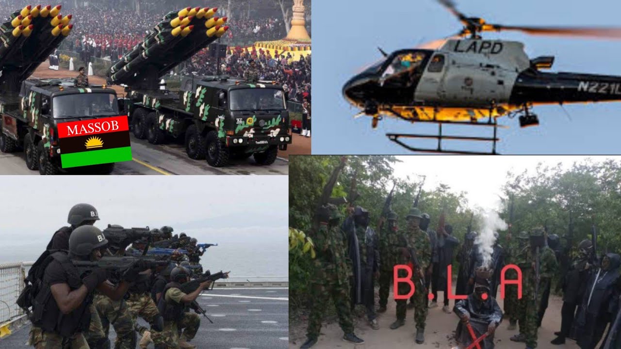 nig Army on the run As Biafra Army unveils their missile - YouTube