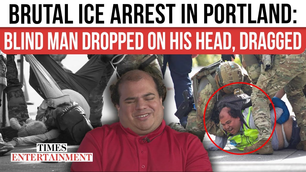 ICE Agents Drop Blind Man on His Head Before VIOLENTLY Dragging Him As ...